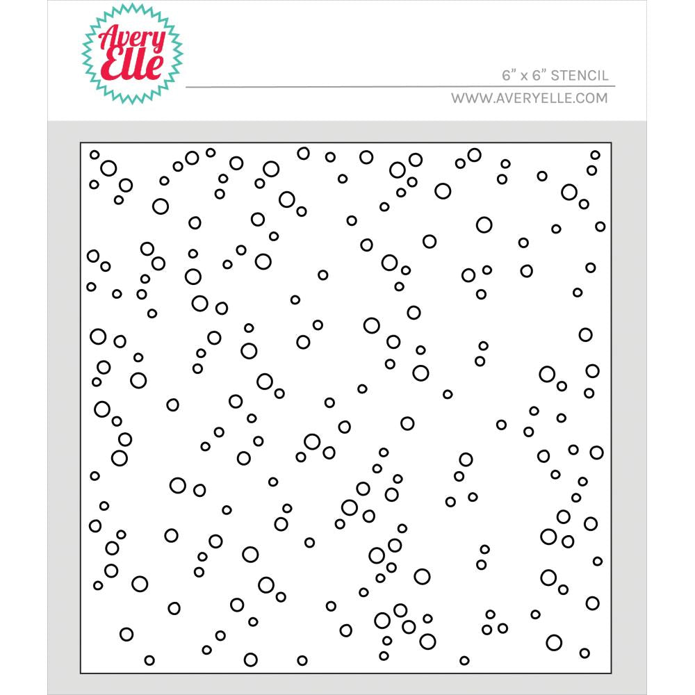 Avery Elle - Random Dots Stencil – Fancy Paper Company