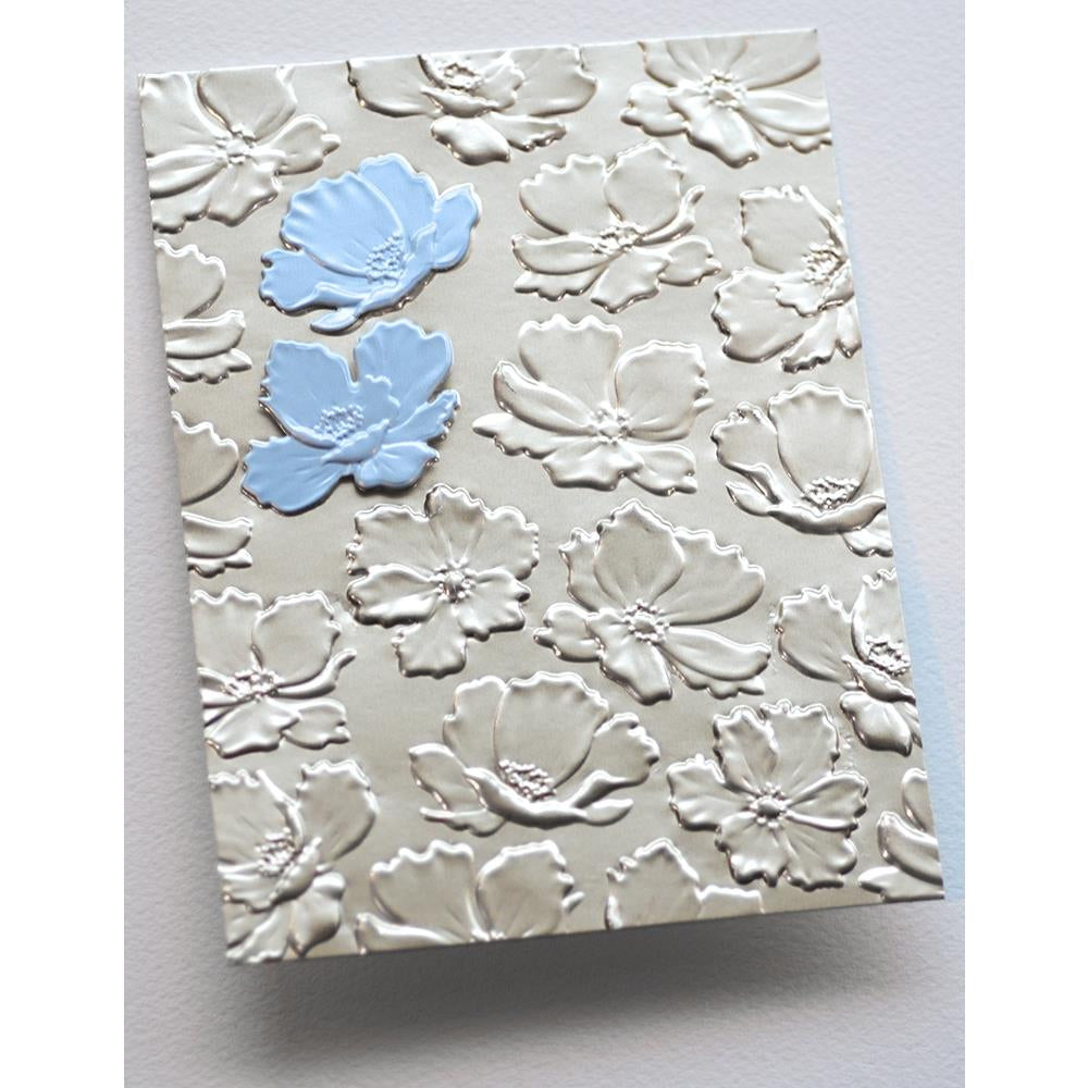 Memory Box - Anemone Drift - 3D Embossing Folder – Fancy Paper Company