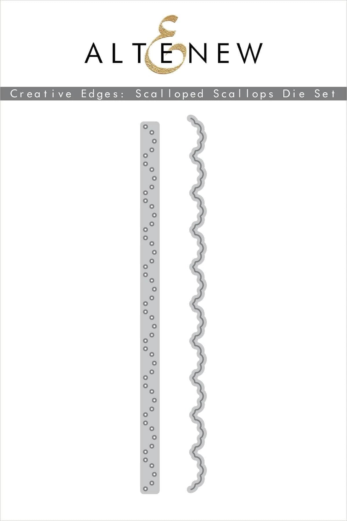 Altenew - Creative Edges: Scalloped Scalops Die Set – Fancy Paper Company