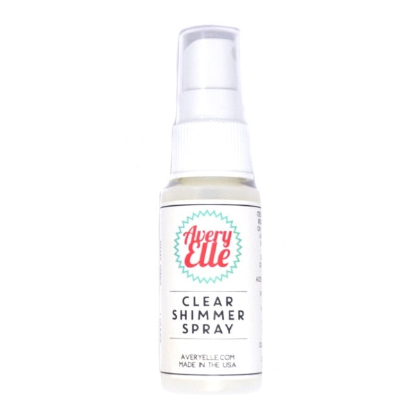 Avery Elle - Clear Shimmer Spray – Fancy Paper Company