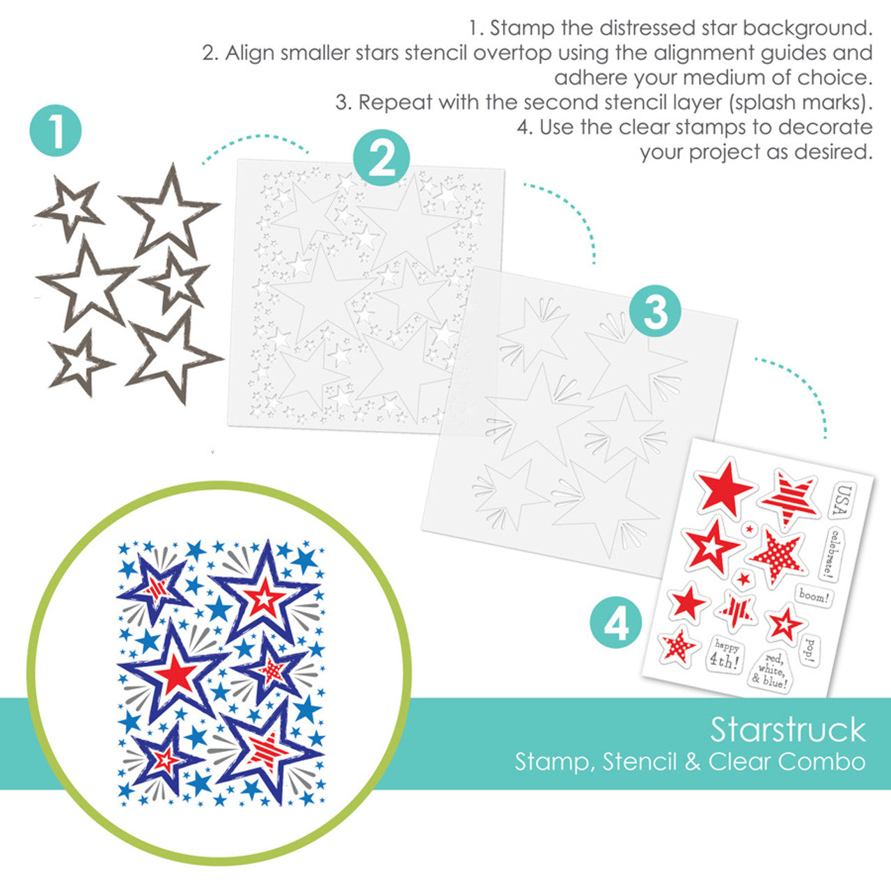 Taylored Expressions - Starstruck - Stamp, Stencil and Die Set Bundle ...